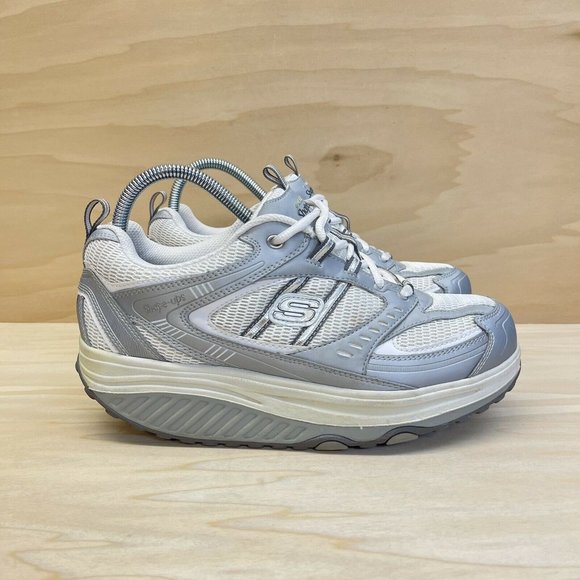 Skechers | Shoes | Skechers Womens Shape Up Toning Walking Shoes White ...
